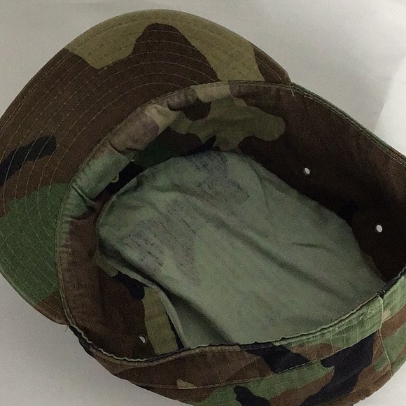 Accessories | Authentic Military Bdu Camouflage Cap | Poshmark